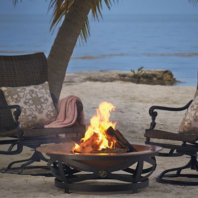 Medallion Copper Fire Pit