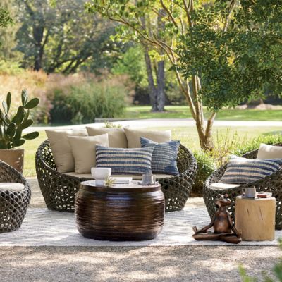 Frontgate wicker chairs store