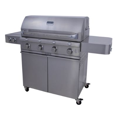 Saber 670 4-burner Gas Grill with Dual Side Burner | Frontgate