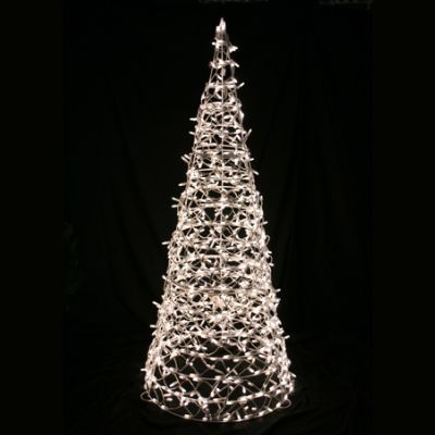 Clear Cone Lighted Trees | Frontgate
