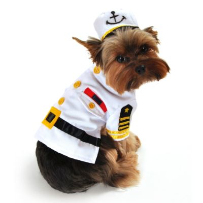 Sea Captain Dog Costume | Frontgate