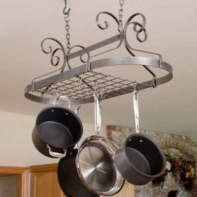 Enclume Scrolled Oval Hanging Cooking Rack | Frontgate