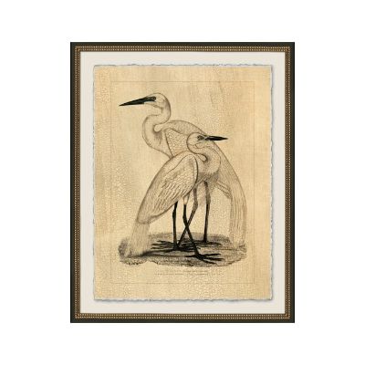 White Heron Ii Wall Art Frontgate