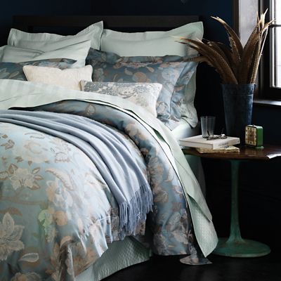 SFERRA Cora Bedding Collection in Peacock | Frontgate