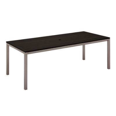 Azore Rectangular Table with Aluminum Slatted Top by Gloster | Frontgate