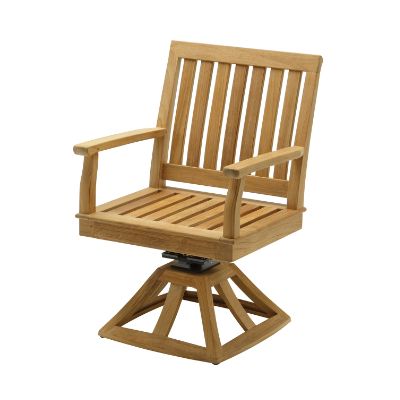 Cape Swivel Rocker Dining Arm Chair | Frontgate