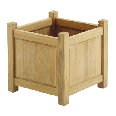 Teak Square Planter | Frontgate
