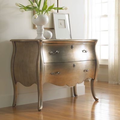 Francine Metallic Bombe Chest | Frontgate
