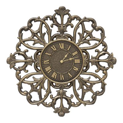 Medallion Outdoor Clock | Frontgate