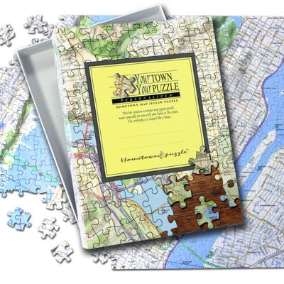 Personalized Hometown Puzzle | Frontgate