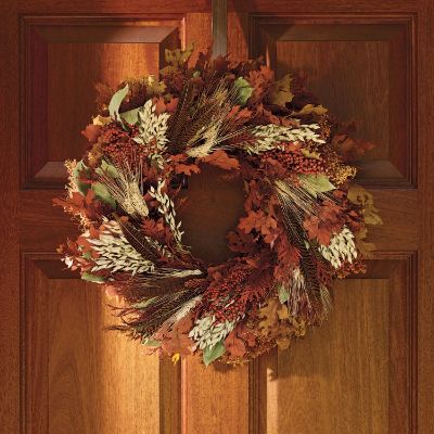 Fall Feather Wreath | Frontgate