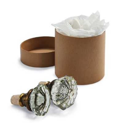 Set of Two Reclaimed Glass Knobstoppers | Frontgate