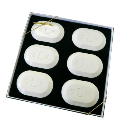 Monogrammed Triple Milled 6-Bar Oval Soap Set | Frontgate