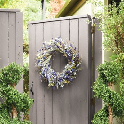 Wild Flower Garden Wreath | Frontgate