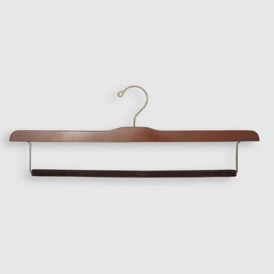 Luxury Men's Trouser Hangers with Felted Bar, Set of Five | Frontgate