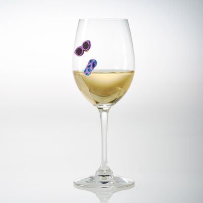 Set of 12 Ocean View Wine Charms | Frontgate
