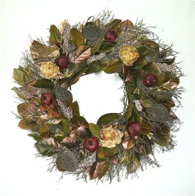Sienna Holiday Wreath | Frontgate