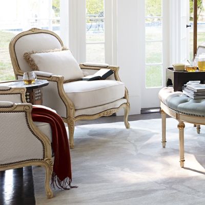Peridot Bergere Chair | Frontgate