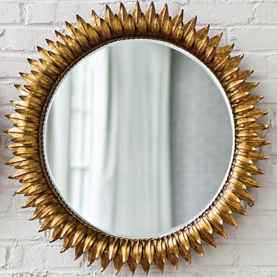 Round Sun Mirror | Frontgate