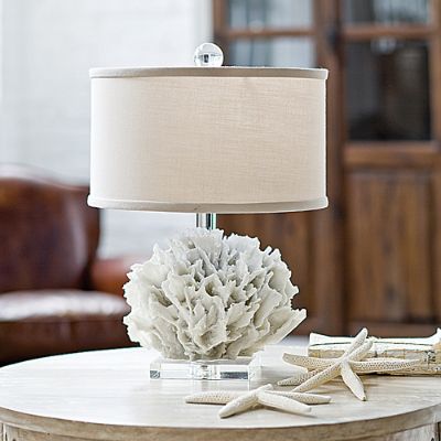 Ribbon Coral Table Lamp | Frontgate