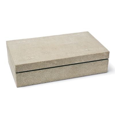 Rectangle Shagreen Box | Frontgate