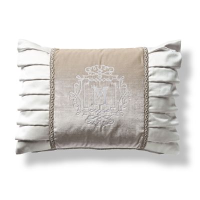 Chelsea Monogrammed Decorative Pillow | Frontgate