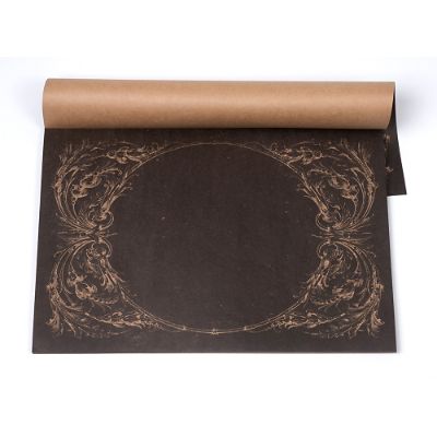 Archival Italian Scroll Placement Pad | Frontgate