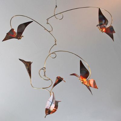 Copper Butterfly Mobile | Frontgate