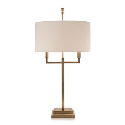 Honey Brass Desk Lamp | Frontgate