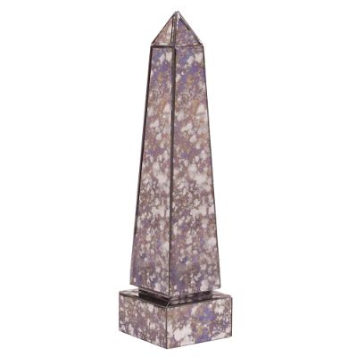 Small Mirrored Obelisk | Frontgate