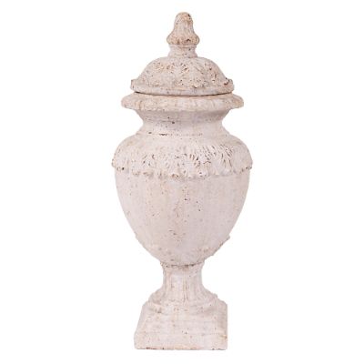 Rustic Ceramic Urn with Lid | Frontgate