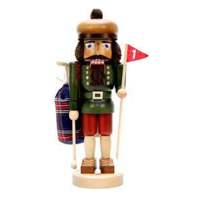 Christian Ulbricht Glazed Golfer Nutcracker | Frontgate