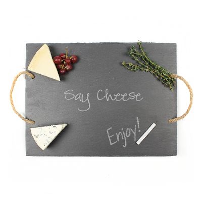 Say Cheese Slate Serving Board | Frontgate