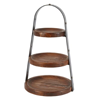 European Reclaimed Tierd Stand | Frontgate