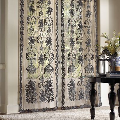Victorian Sheer Drapery | Frontgate