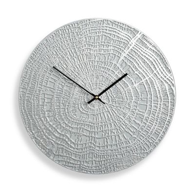 End Grain Contemporary Clock | Frontgate