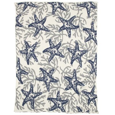 Starfish Coral Throw | Frontgate