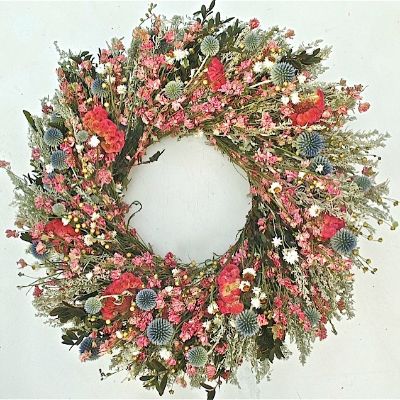 Floral Fireworks Wreath | Frontgate