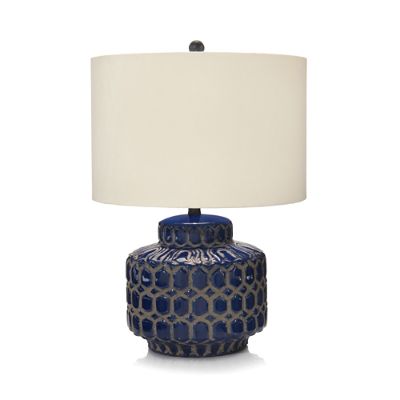 Indigo Blue Table Lamp | Frontgate