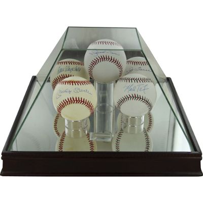 Glass Pyramid 5 Ball Baseball Case | Frontgate