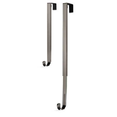 Adjustable Metal Wreath Hanger with Slide Mechanism & Scratch-Proof Padding