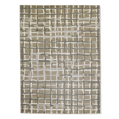 Modern Gridlines Indoor/Outdoor Rug | Frontgate