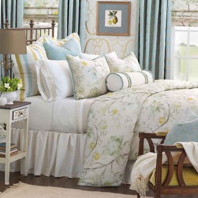 Magnolia Mint Bedding Collection | Frontgate