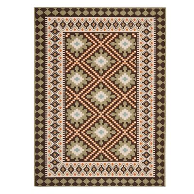 Veranda Border Outdoor Rug | Frontgate