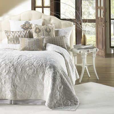 Bloom Hand Ruched Quilt Set | Frontgate