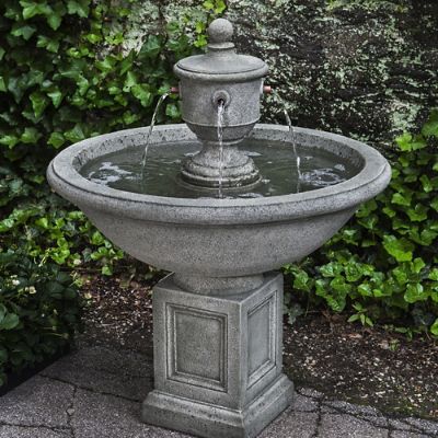 Tristan Fountain with Hand-Applied Finish & Self-Circulating Water Feature