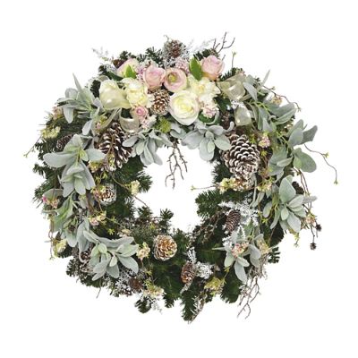 Neve Crystal Wreath | Frontgate