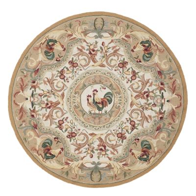 Rooster Hand-Hooked Wool Rug | Frontgate