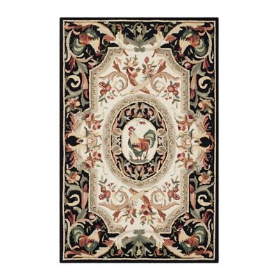 Rooster Easy Care Rug | Frontgate