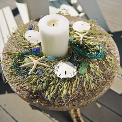 Sea Glass Centerpiece | Frontgate
